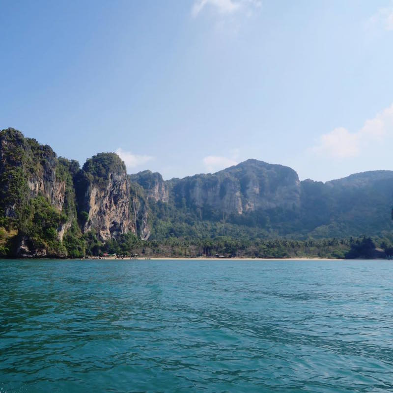 Relaxing at Railay beach - Gemma Goes Global
